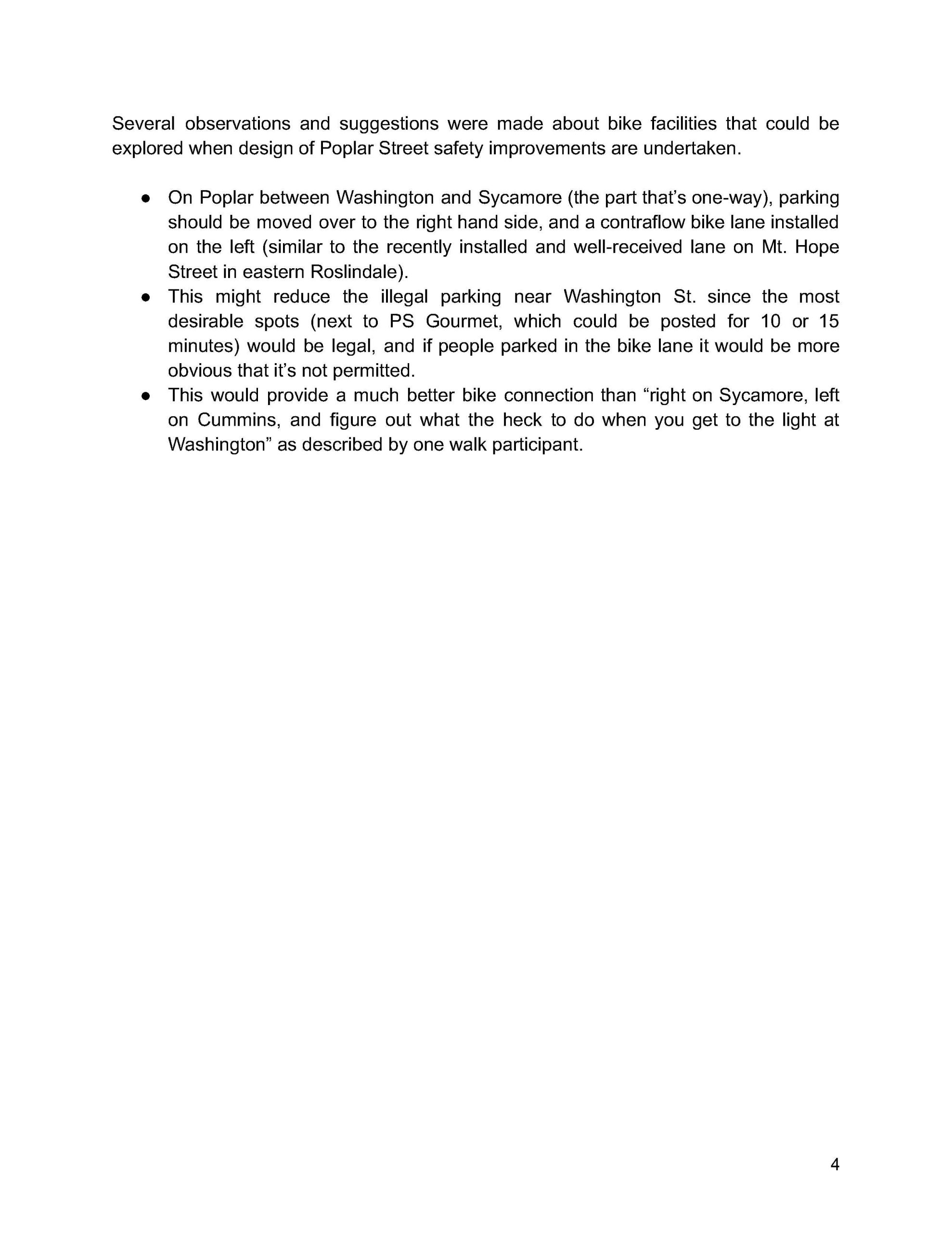 Poplar Street Walk Audit – Draft report now available for general ...